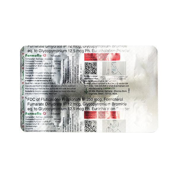 FORMOFLO G Capsule 10's Price, Uses, Side effects, Substitutes | Netmeds