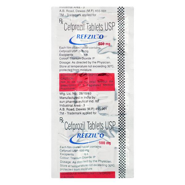 Refzil O 500mg Tablet 6'S : Price, Uses, Side Effects | Netmeds