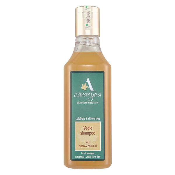 Buy Aaranyaa Vedic Shampoo with Biotin and Onion Oil 250 ml Online at ...