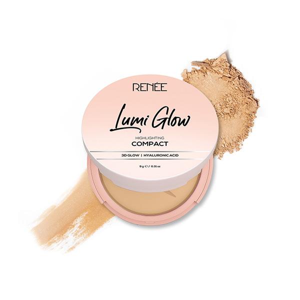 Renee Cosmetics Lumi Glow Highlighting Compact Silk Tan 9 gm