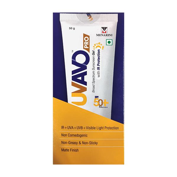 UV AVO PRO SPF 50+ PA++++ BROAD SPECTRUM WITH IR PROTECTION Sunscreen ...