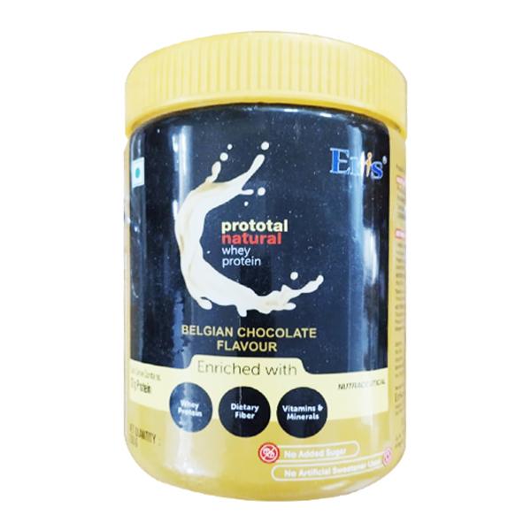PROTOTAL NATURAL WHEY PROTEIN NO ADDED SUGAR BELGIAN CHOCOLATE FLAVOUR ...