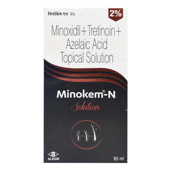 Minokem N 2% Solution 60ml Price, Uses, Side effects, Substitutes | Netmeds