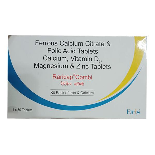 Raricap Combi Tablet 30'S : Price, Uses, Side Effects | Netmeds
