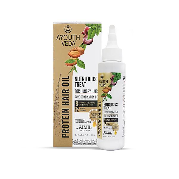 Buy Ayouthveda Protein Hair Oil 100 ml Online at Best Price - Hand Wash ...
