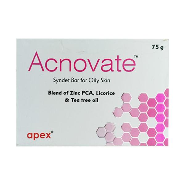 Acnovate Soap 75gm : Price, Uses, Side Effects | Netmeds