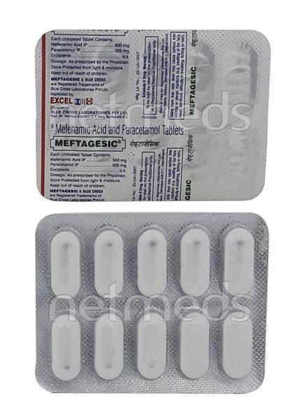 Buy Meftagesic Tablet 10'S Online at Upto 25% OFF | Netmeds