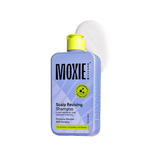 Moxie Beauty Scalp Reviving Anti-Dandruff Shampoo with AHA-BHA Complex ...