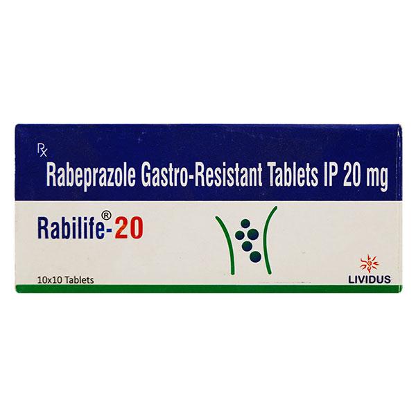 Buy RABILIFE 20 Tablet 10's Online at Upto 25% OFF | Netmeds