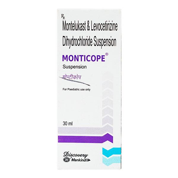 Buy Monticope Suspension 30ml Online at Upto 25% OFF | Netmeds
