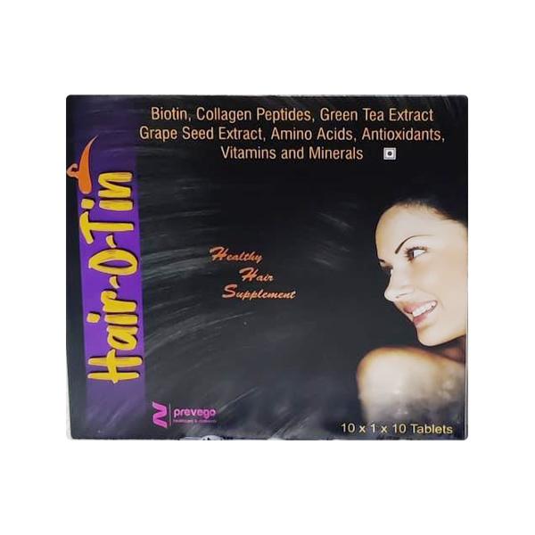 HAIR O TIN Tablet 10's Price, Uses, Side effects, Substitutes | Netmeds