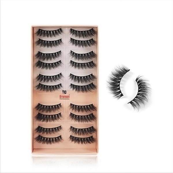 Buy Bronson Professional Eyelash Set 3D False Long and Natural Eye ...
