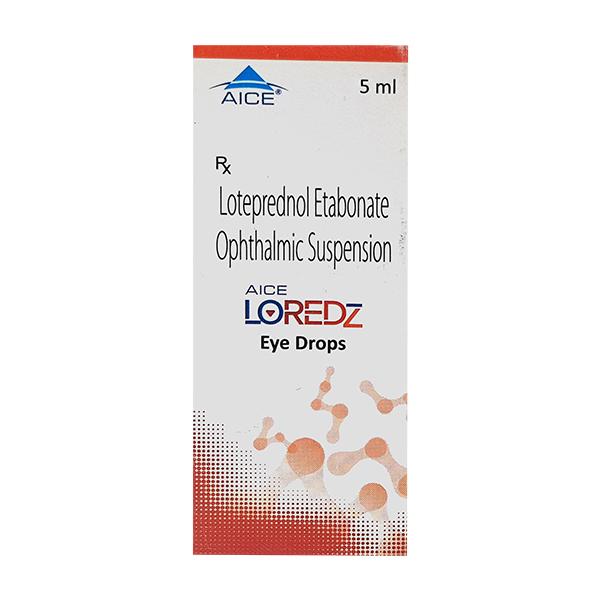 LOREDZ Eye Drops 5ml Price, Uses, Side effects, Substitutes | Netmeds