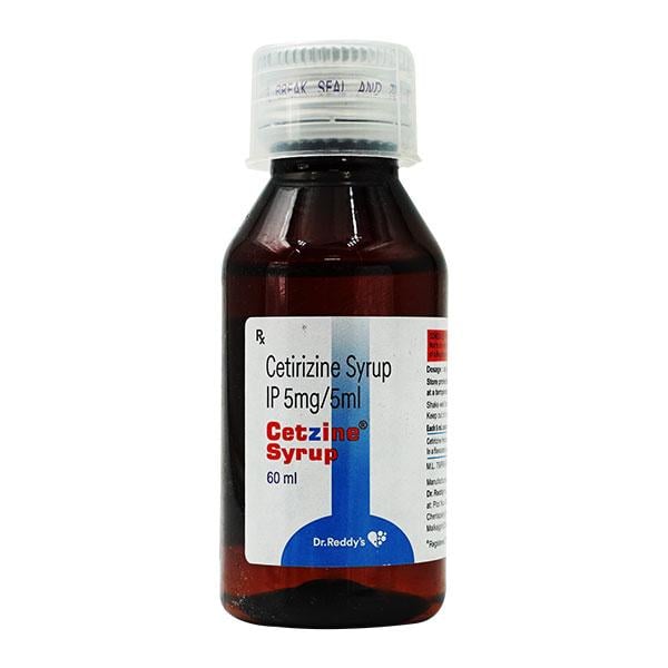Cetzine Syrup 60ml - Price, Uses, Side Effects | Netmeds