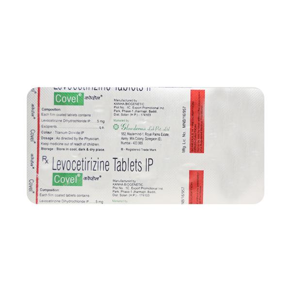 Buy Covel 5mg Tablet 10'S Online at Upto 25% OFF | Netmeds