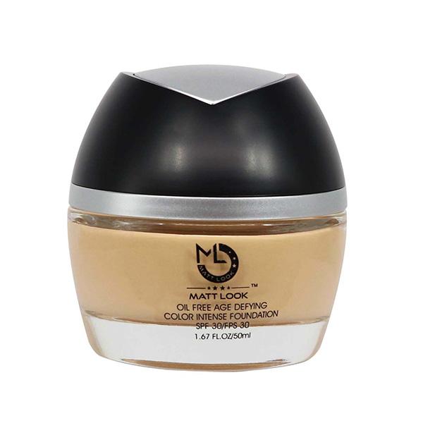 Buy Matt Look Oil Free Age Defying Colour Intense Foundation SPF 30/FPS ...