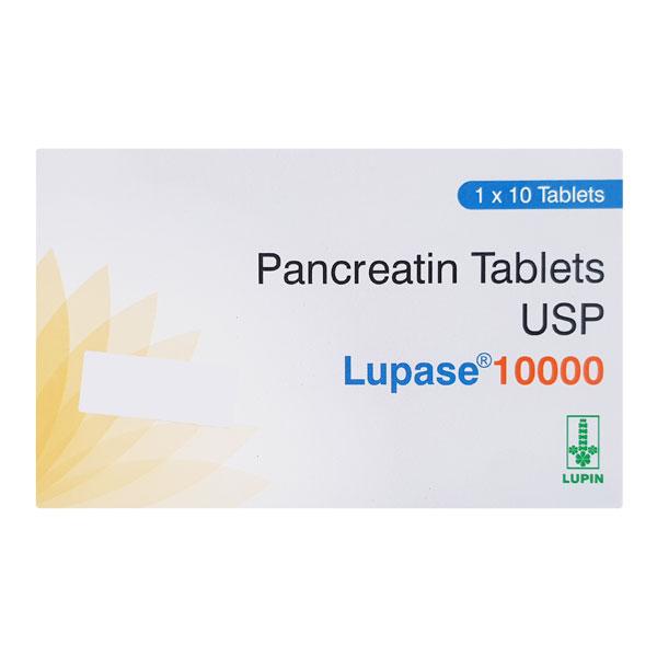 Lupase 10000 Tablet 10'S Price, Uses, Side effects, Substitutes | Netmeds