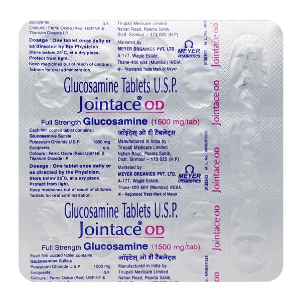 Jointace OD Tablet 15'S Price, Uses, Side effects, Substitutes | Netmeds
