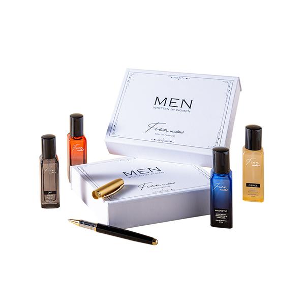Buy Mcaffeine Fien Men Written By Women - Perfume Gift Set For Men, 12 ...