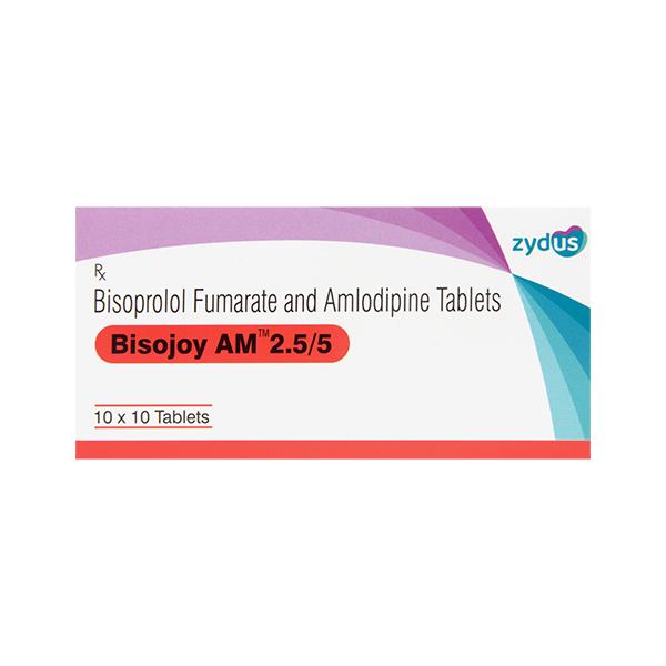 Buy BISOJOY AM 2.5/5 Tablet 10's Online | Netmeds