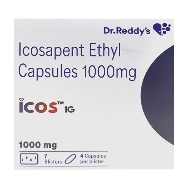 ICOS 1g Capsule 4's Price, Uses, Side effects, Substitutes | Netmeds