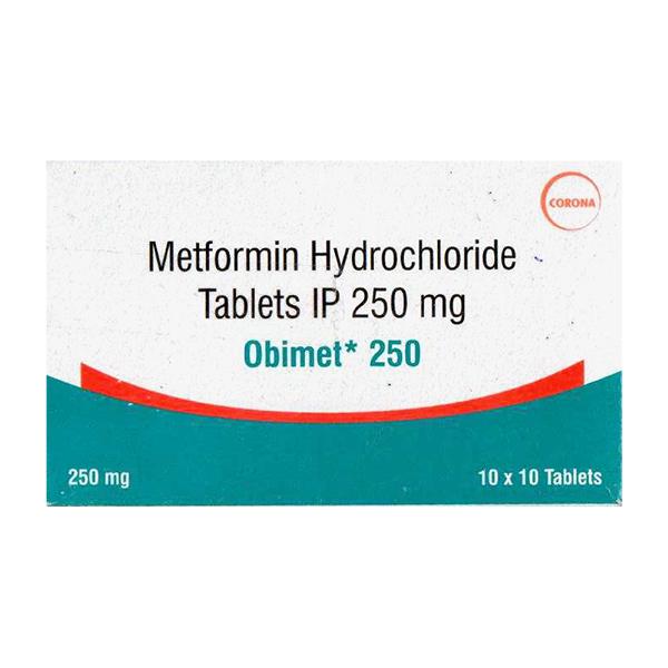 OBIMET 250mg Tablet 10's : Price, Uses, Side Effects | Netmeds