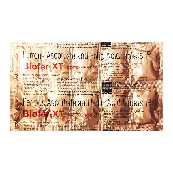 Buy Biofer XT Tablet 10'S Online at Upto 25% OFF | Netmeds