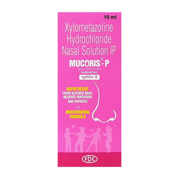 Buy Mucoris P Paediatric Nasal Drops 10ml Online at Upto 25% OFF | Netmeds
