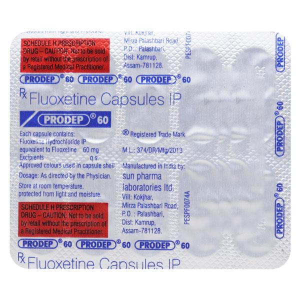 Prodep 60mg Capsule 10'S : Price, Uses, Side Effects | Netmeds