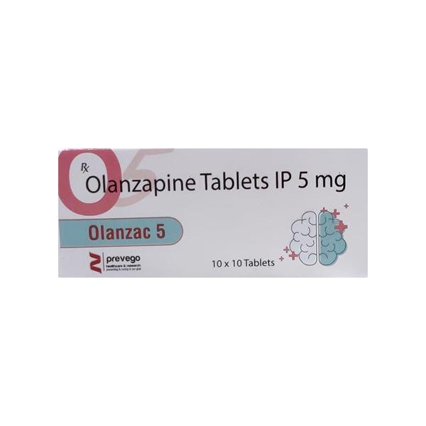 OLANZAC 5 Tablet 10's Price, Uses, Side effects, Substitutes | Netmeds