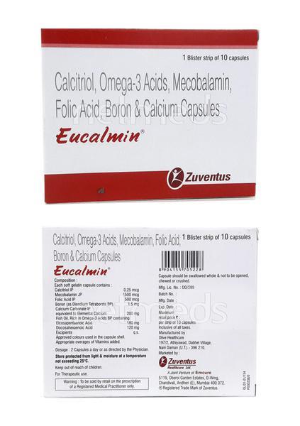 Eucalmin Capsule 10'S Price, Uses, Side effects, Substitutes | Netmeds