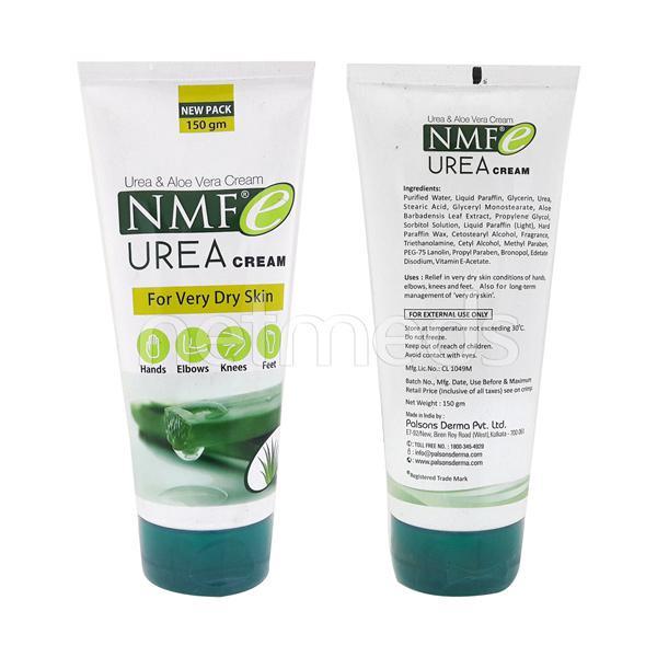 NMF E Urea Cream 150gm Price, Uses, Side effects, Substitutes | Netmeds