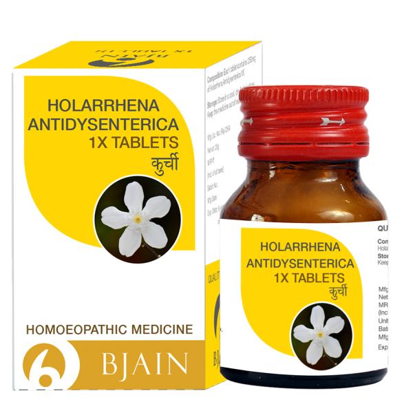 Bjain Holarrhena Antidysenterica 1X Tablets 25 gm