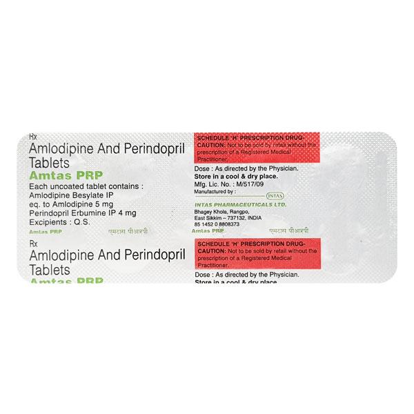Amtas Prp Tablet 10'S : Price, Uses, Side Effects | Netmeds