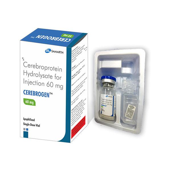 Cerebrogen 60mg Injection 1's Price, Uses, Side effects | Netmeds