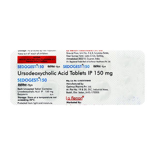 Sedogest 150mg Tablet 10'S Price, Uses, Side effects, Substitutes | Netmeds