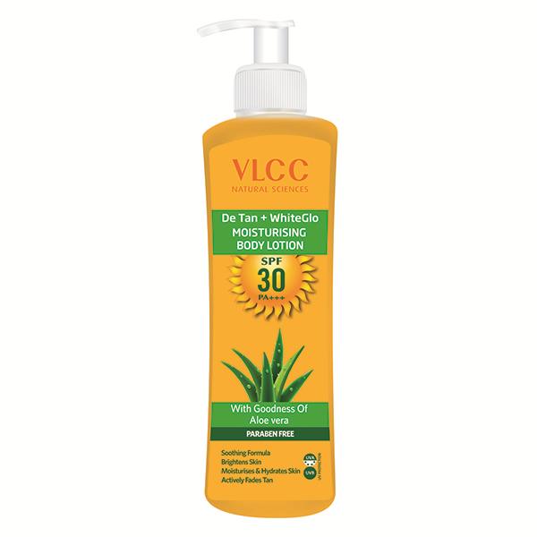 Buy Detan + Whiteglo Moisturising Body Lotion Spf 30 Pa+++ 350 Ml ...