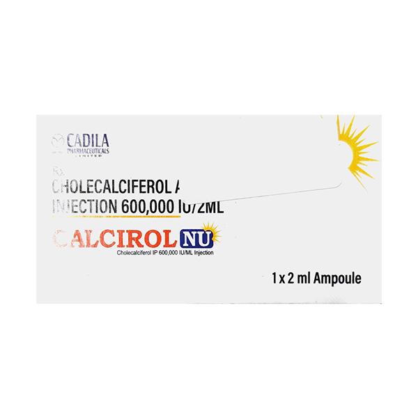 Buy CALCIROL NU 60k Injection 2ml Online | Netmeds