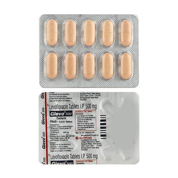 Buy Glevo 500mg Tablet 10'S Online at Upto 25% OFF | Netmeds