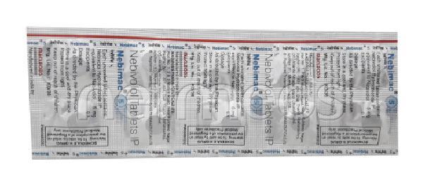 Nebimac 5mg Tablet 10'S : Price, Uses, Side Effects | Netmeds