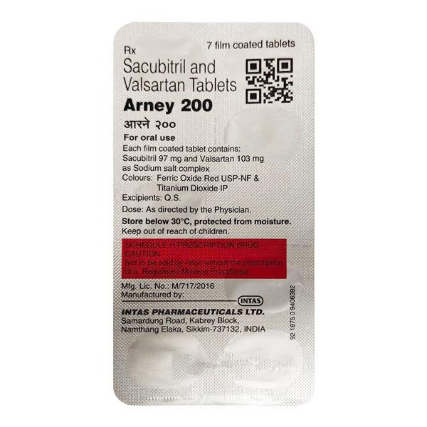Buy ARNEY 200 Tablet 7's Online at Upto 25% OFF | Netmeds