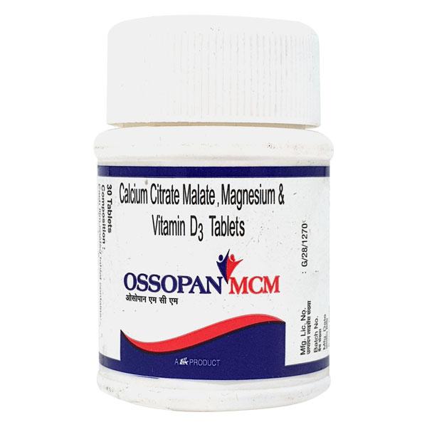 Ossopan Mcm Tablet 30'S : Price, Uses, Side Effects | Netmeds