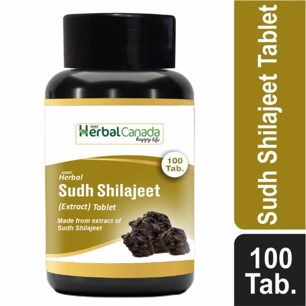 Herbal Canada Sudh Shilajit Veg Tablet 100's Online at Best Price ...