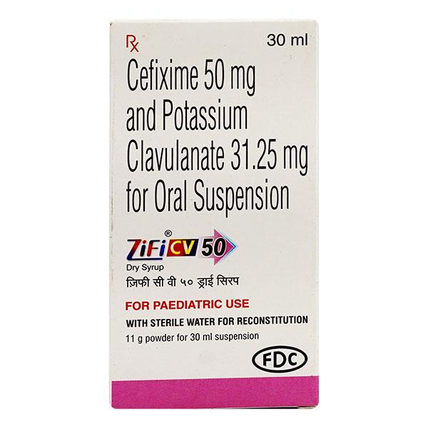 Zifi CV 50mg Dry Syrup 30ml - Price, Uses, Side Effects | Netmeds