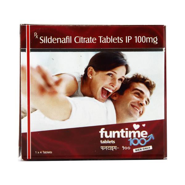 Buy Funtime 100mg Tablet 4'S Online at Upto 25% OFF | Netmeds