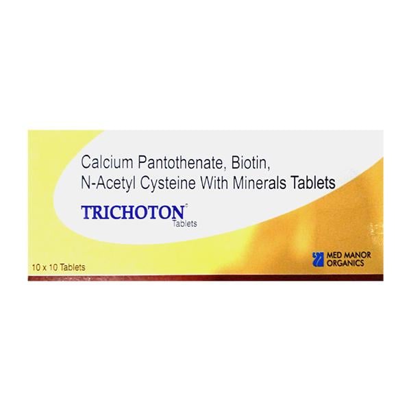 Buy Trichoton Tablet 10'S Online at Upto 25% OFF | Netmeds