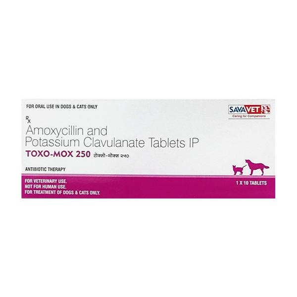 TOXO MOX 250 (VET) Tablet 10's Price, Uses, Side effects, Substitutes ...