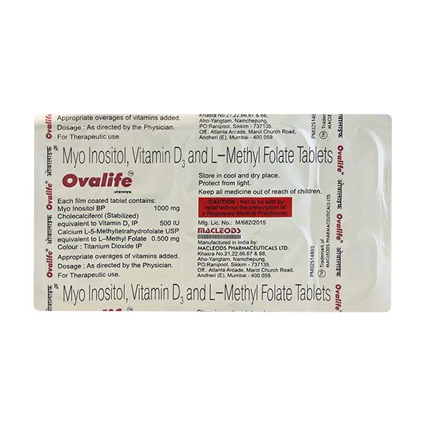 Ovalife Tablet 10'S : Price, Uses, Side Effects | Netmeds