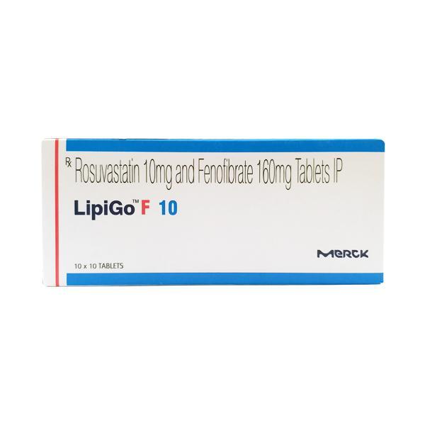 Buy Lipigo F 10mg Tablet 10'S Online at Upto 25% OFF | Netmeds