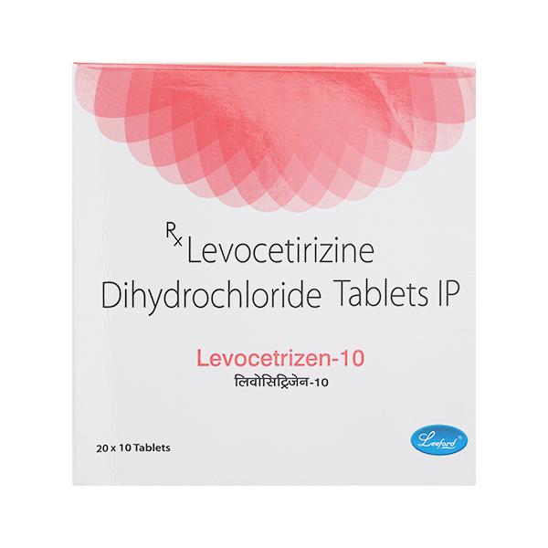 LEVOCETRIZEN 10mg Tablet 10's - Price, Uses, Side Effects | Netmeds